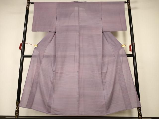 平和屋着物＊夏物 小紋 絽 霞文 暈し染め 正絹 逸品 AAAX3803jd - メルカリ