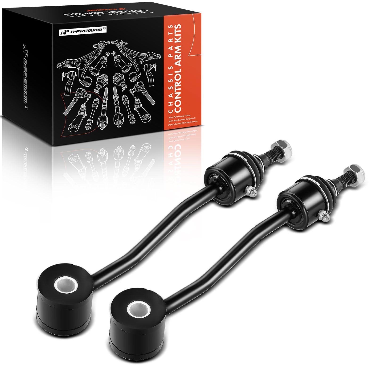 A-Premium フロント揺れバーリンク スタビライザーバーリンク 2個 Jeep Wrangler 1997-2006 TJ 1997 ...