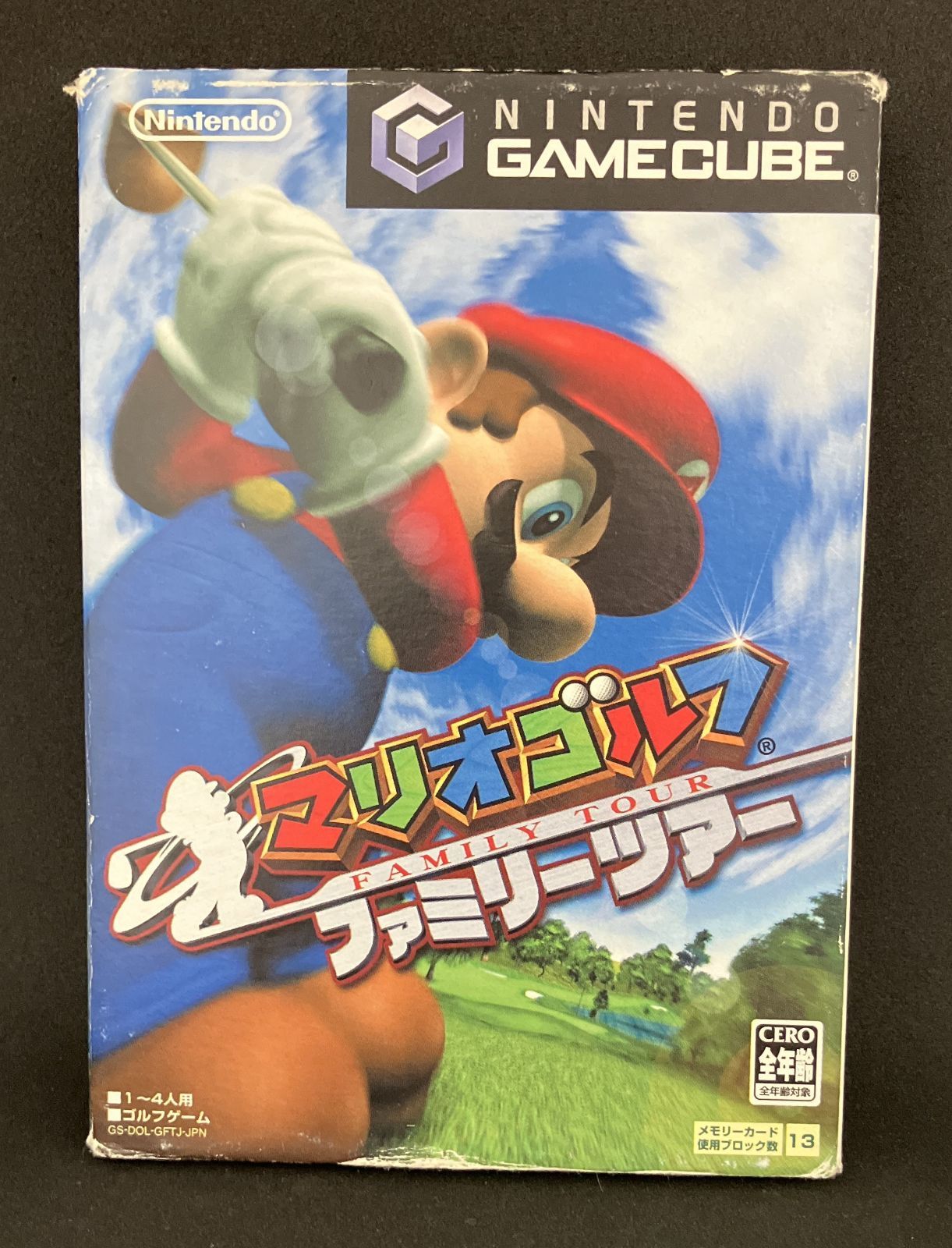 マリオゴルフ ファミリーツアー ゲームキューブ 【中古】 - メルカリ