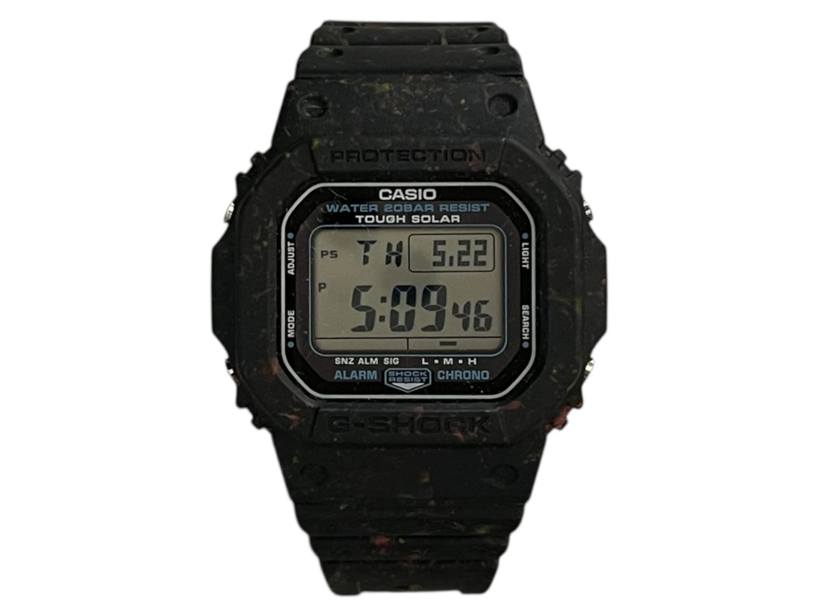 CASIO G-SHOCK G-ショック DIGITAL 5600 SERIES タフソーラー デジタル腕時計 G-5600BG-1JR ...