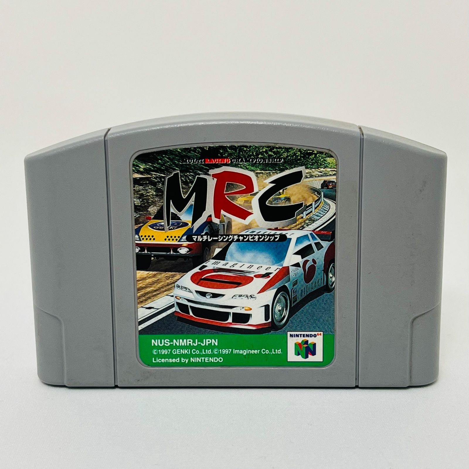 【清掃/動作確認済】N64 マルチレーシングチャンピョンシップ MRC ニンテンドー64 NINTENDO64 ロクヨン【レトロゲーム】 - メルカリ