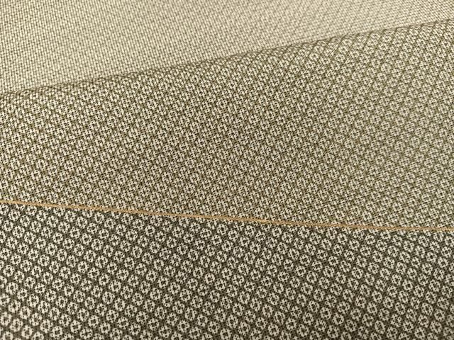 平和屋着物○仙太郎 本場染大島紬 訪問着 鹿の子 暈し染め 金彩 仙太