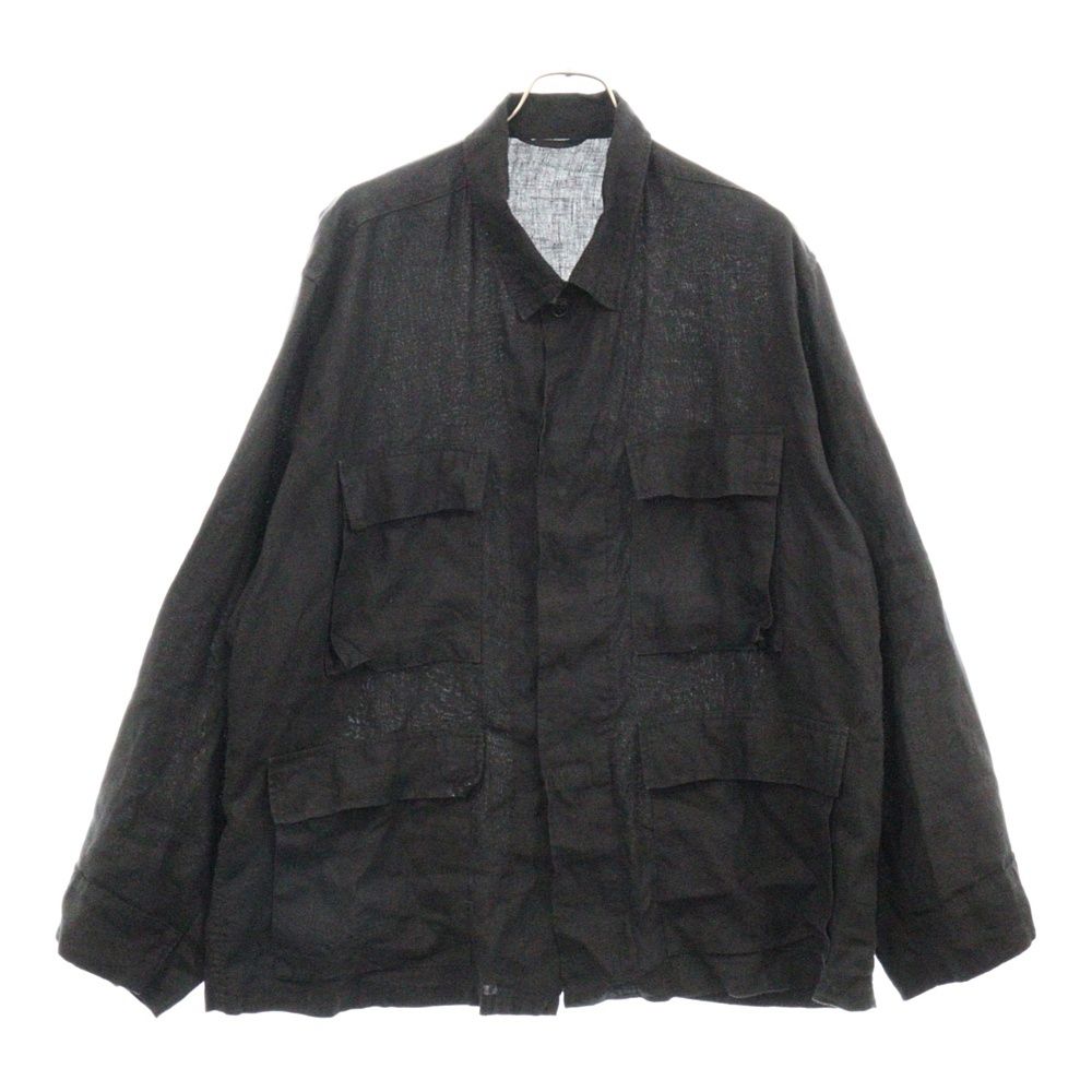 COMOLI (コモリ) 24SS カナパ BDU ヘンプ マルチポケット フィールドジャケット ブラック Z01-01009 - メルカリ