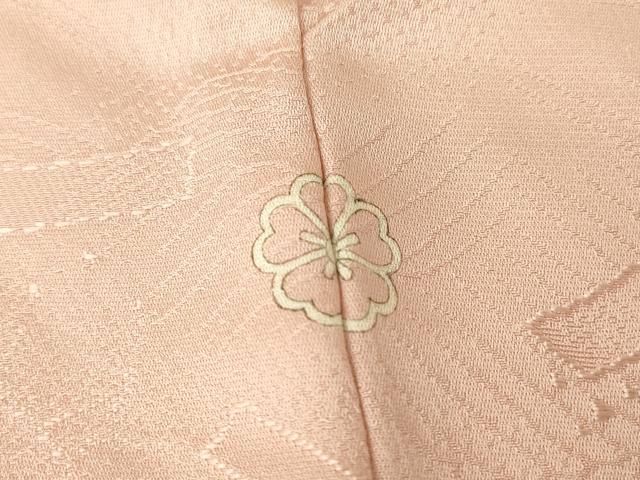 平和屋着物●上質な色無地　蕎麦切色　正絹　逸品　AABA3807ph 平和屋着物○上質な色無地 蕎麦切色 正絹 逸品 AABA3807ph