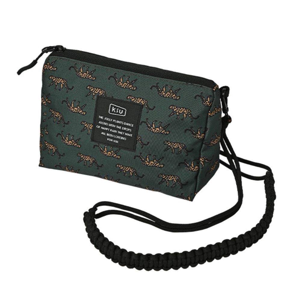 175.レオパード ☆ KiU キウ パラコードサコッシュポーチ KiU バッグ ショルダー k362 キウ サッコッシュ サッコッシュポーチ ショルダーバッグ ショルダーバック ポシェット ...
