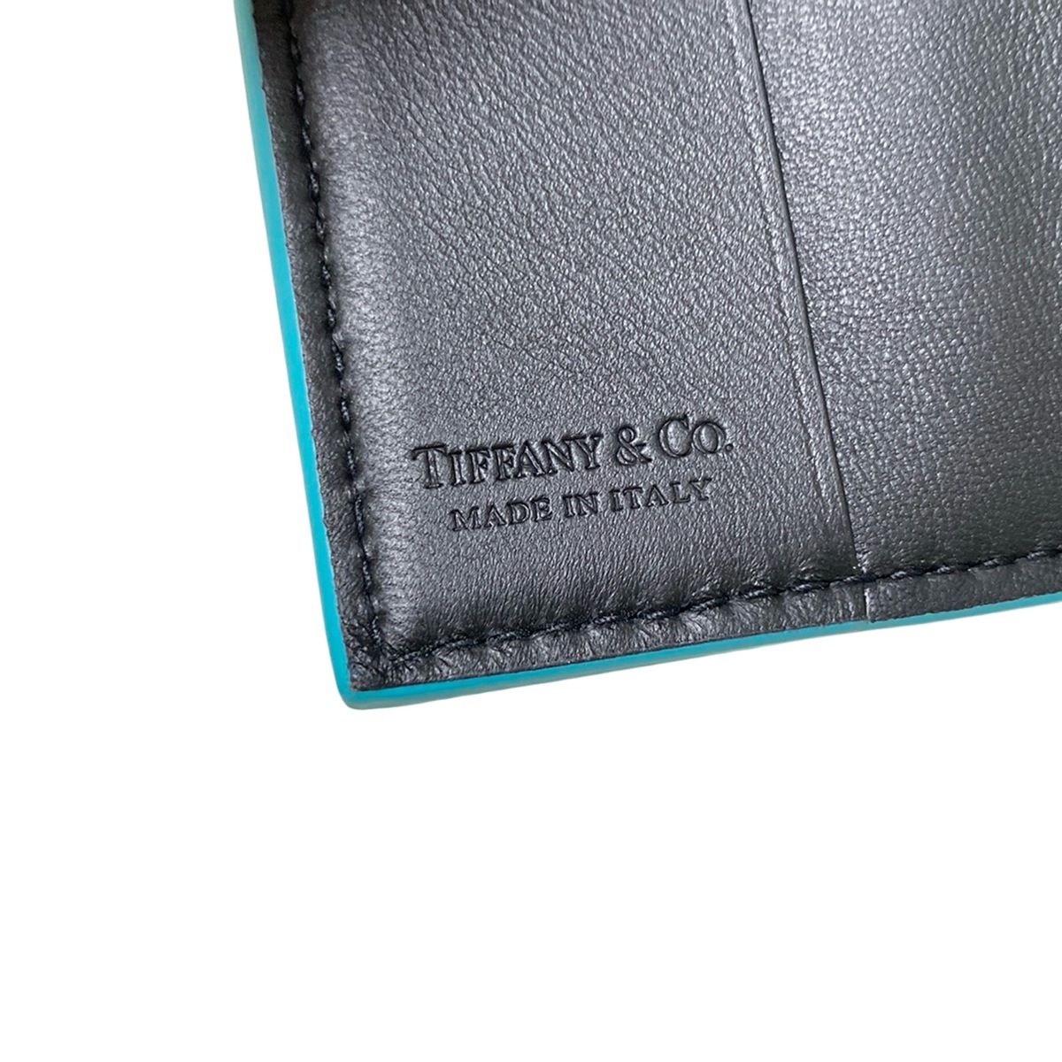 TIFFANY&Co.(ティファニー) 3つ折り財布 - ティファニーブルー TIFFANY&Co.(ティファニー) 3つ折り財布 - ティファニーブルー
