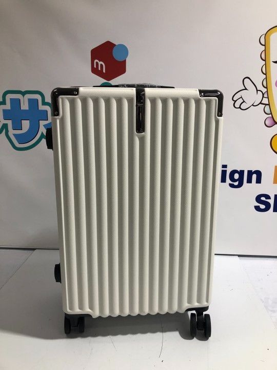 スーツケース Mサイズ ホワイト キャリーバック キャリーケース SC504-24-WH-mm929 - メルカリ