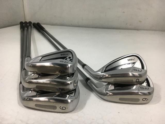 返品OK 【中古ゴルフクラブ】(5本セット)プロギア RS チタンフェース