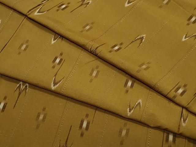 平和屋着物○上質な紬 絣文様 やまと誂製 正絹 逸品 CAAT7027vf - メルカリ