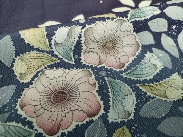 平和屋着物●訪問着　絞り　辻が花　暈し染め　正絹　逸品　DAAS3704ps 平和屋着物○訪問着 絞り 辻が花 暈し染め 正絹 逸品 DAAS3704ps