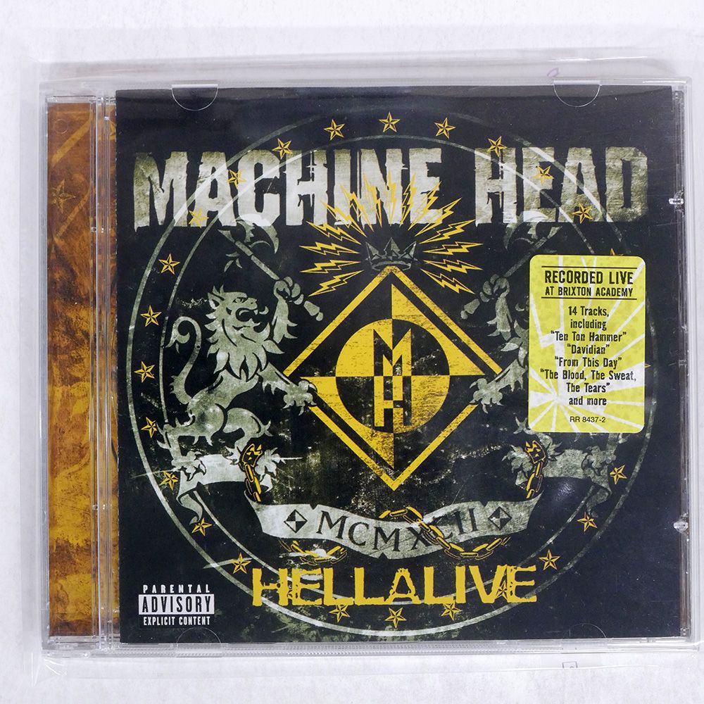 MACHINE HEAD/HELLALIVE/ROADRUNNER RECORDS RR84372 CD - メルカリ