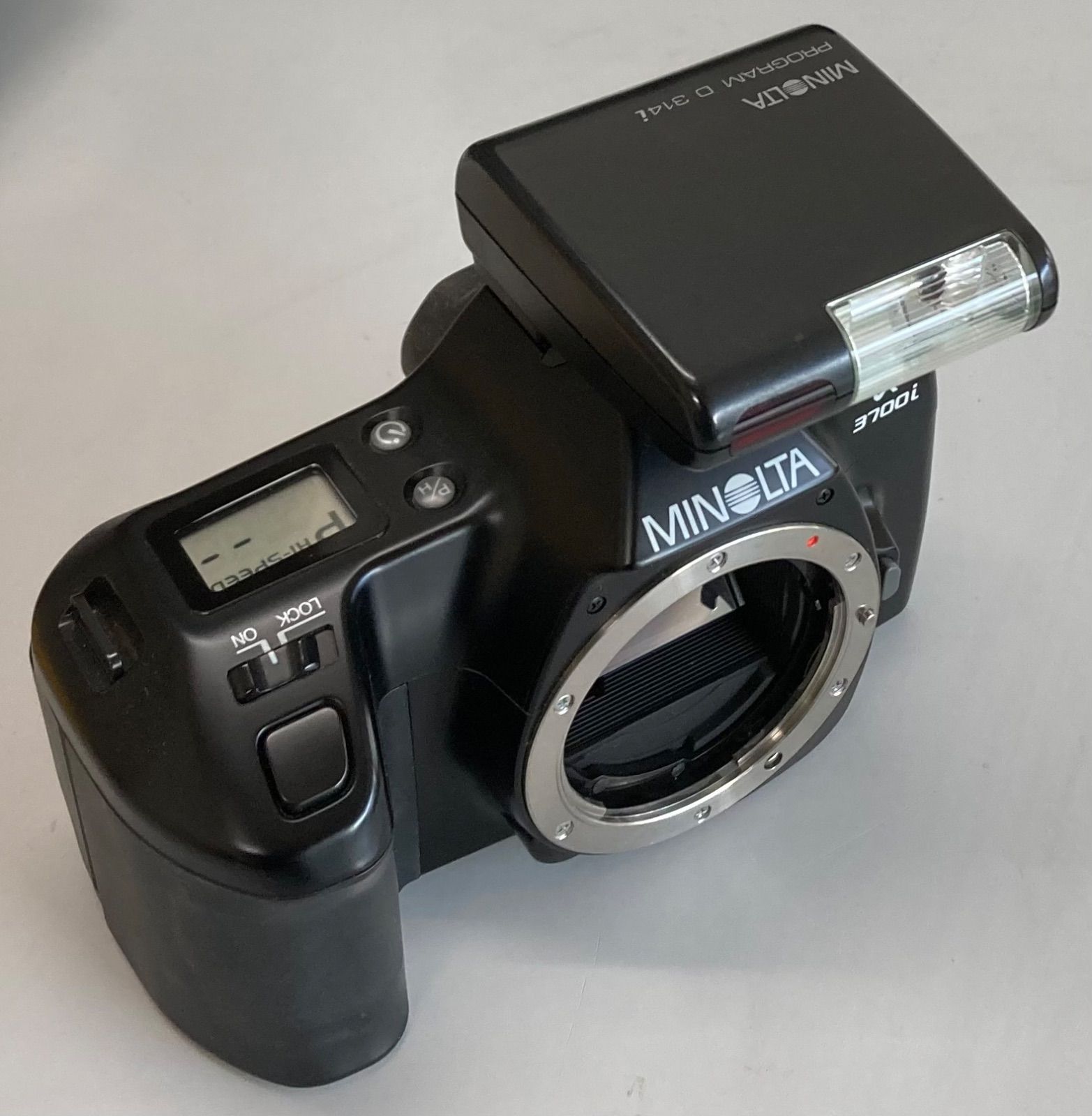 【動作OK】ミノルタ MINOLTA α-3700i & 専用フラッシュ PROGRAM D 314i - メルカリ
