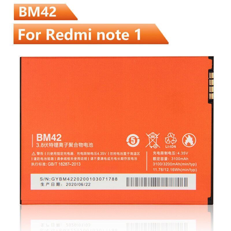 純正同等新品 Xiaomi Redmi Note 4G 適用す バッテリー BM42 交換 シャオミ Android バッテリー 携帯電話の ...