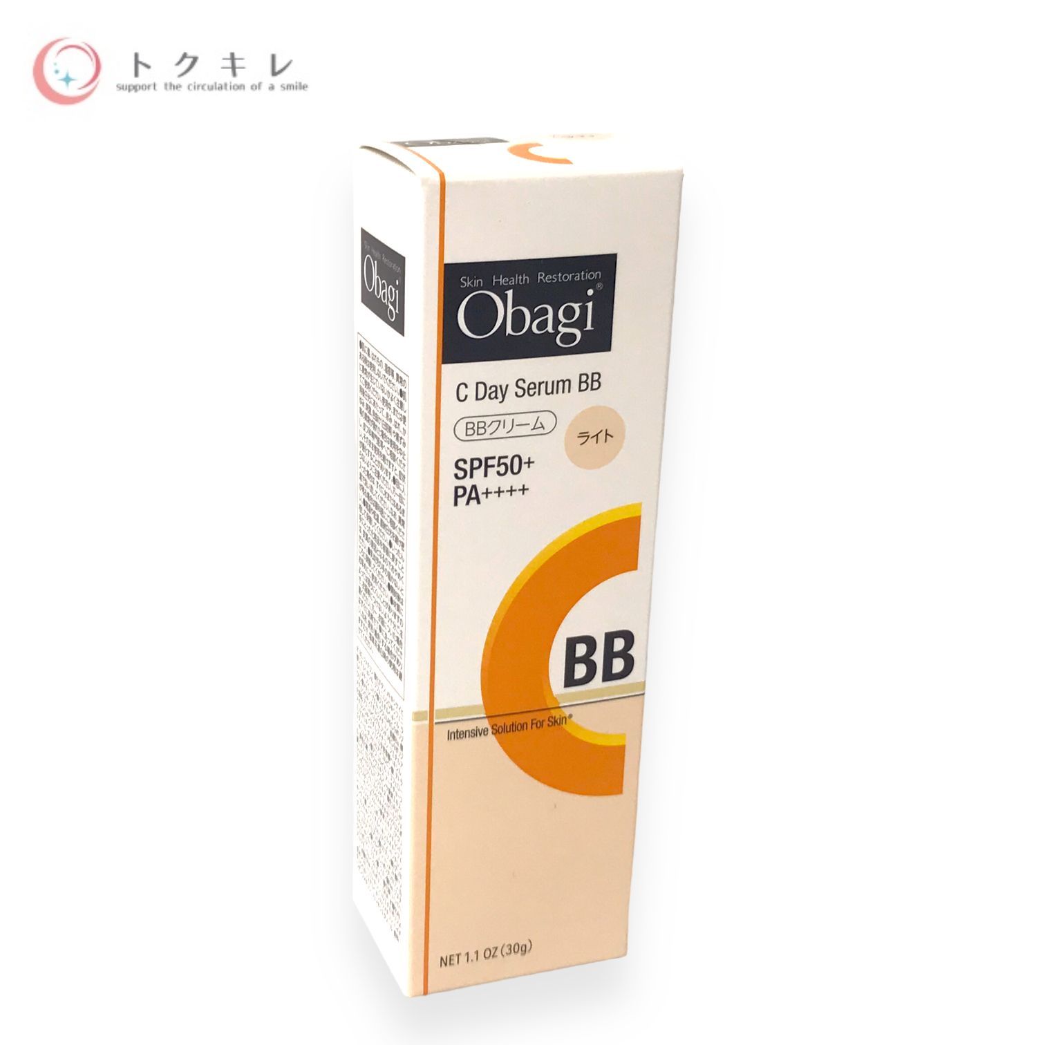 【トクキレ】ロート製薬 オバジC デイセラムBB ライト 30g 化粧下地 日やけ止め乳液 SPF50+ PA++++ 定価3300円(税込) 未開封 Obagi BBクリーム - メルカリ