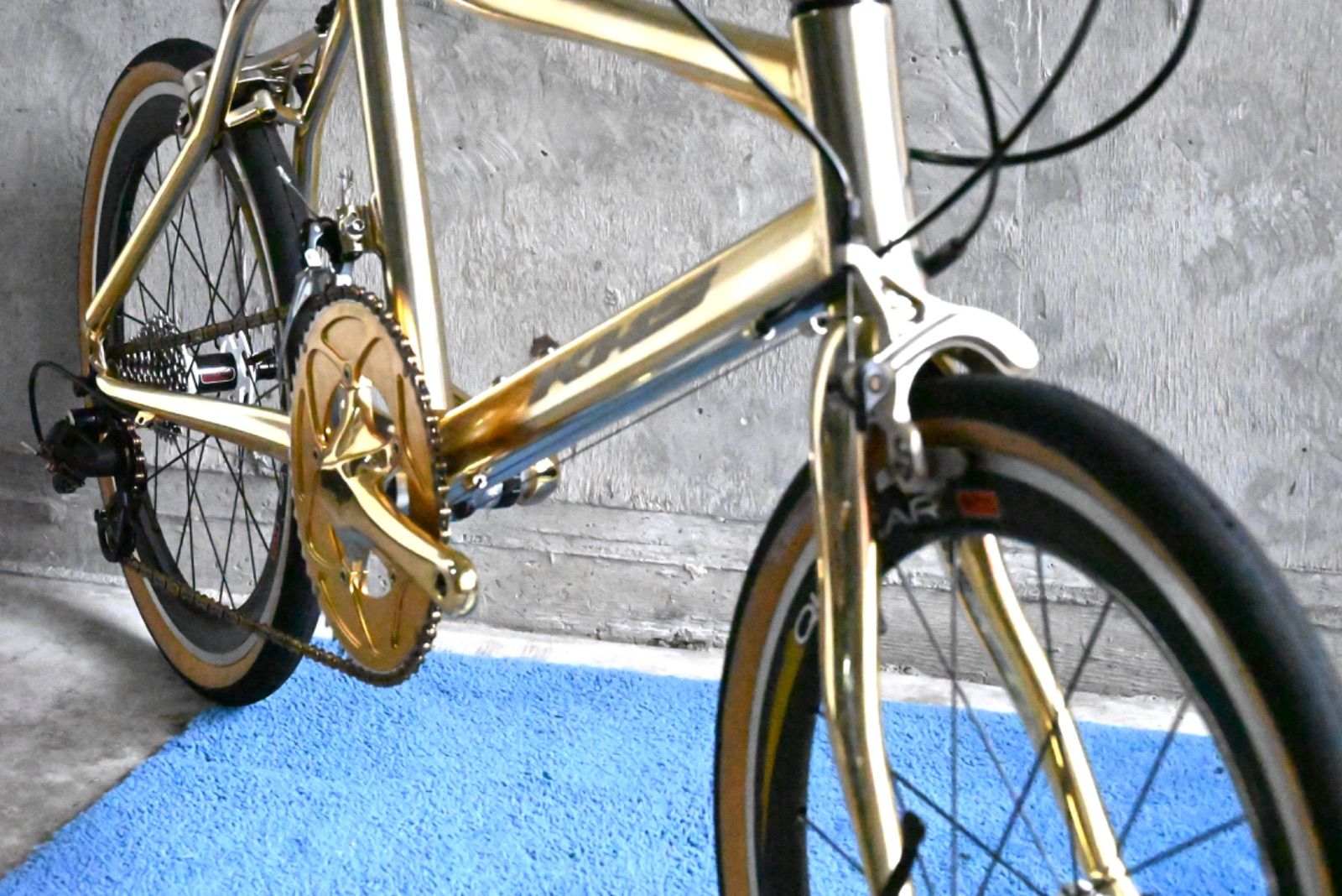 KHS P-20RAC ゴールドメッキカーボンリム 自転車 - メルカリ