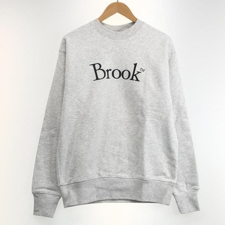 【中古】Brook 22AW Simple Brook Logo Sweat M グレー ロゴスウェット ブルーク[10] - メルカリ