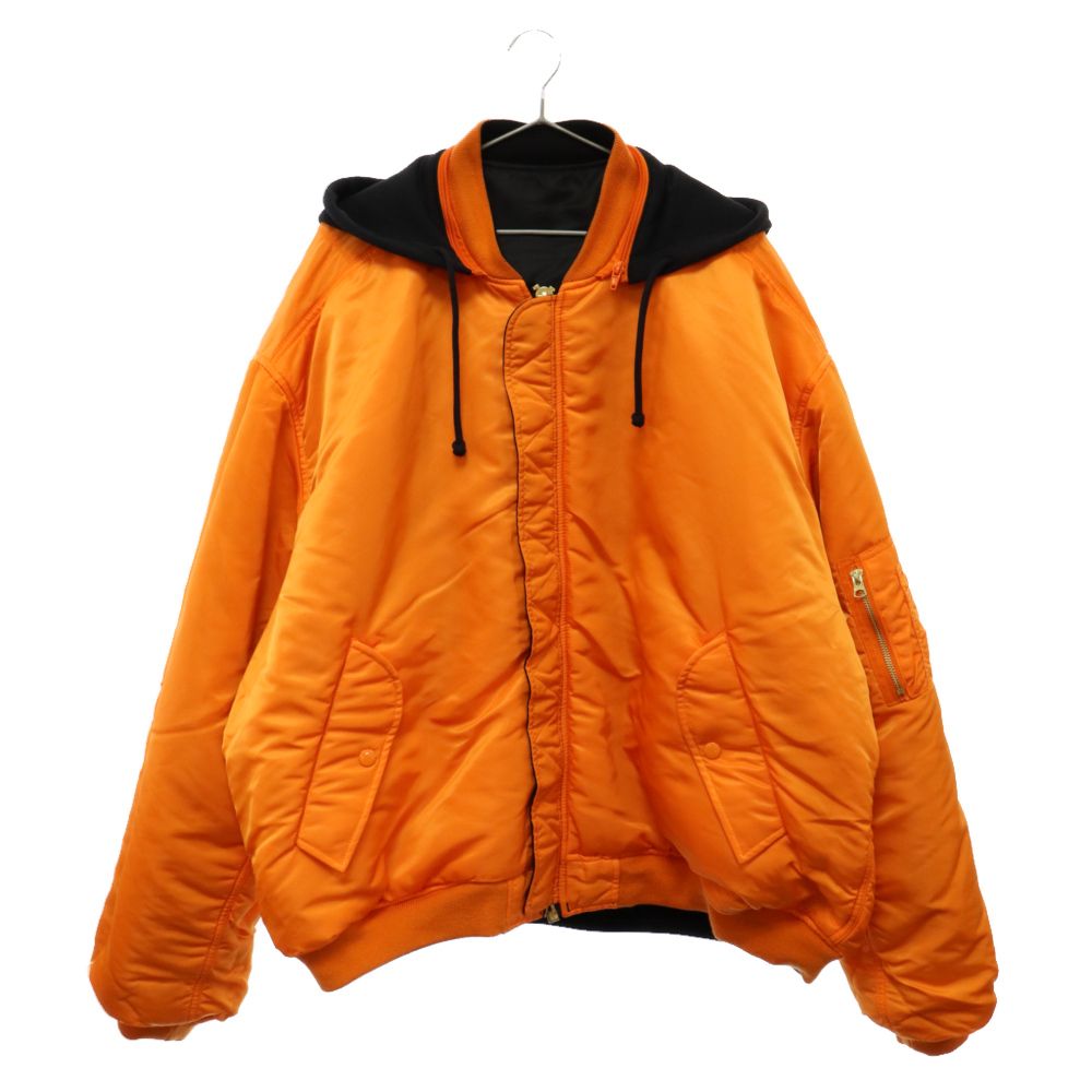 VETEMENTS (ヴェトモン) 23AW×ALPHA Reversible Hooded Bomber VETEMENTS (ヴェトモン) 23AW×ALPHA Reversible Hooded Bomber