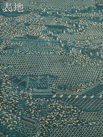 平和屋着物○天然灰汁発酵建本藍 江戸の藍 藍染師 大澤石雄 藍香房