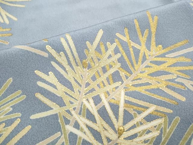 平和屋着物○訪問着 松葉文 金彩 正絹 逸品 CAAS9320th - メルカリ