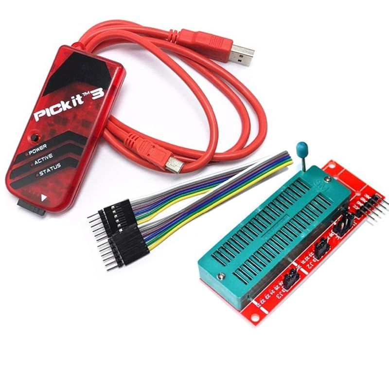 Shengshou PIC プログラミングキット PICKIT3 プログラマー ICD2 PICシミュレーター PICプログラミング PICダウンローダー 0 - メルカリ
