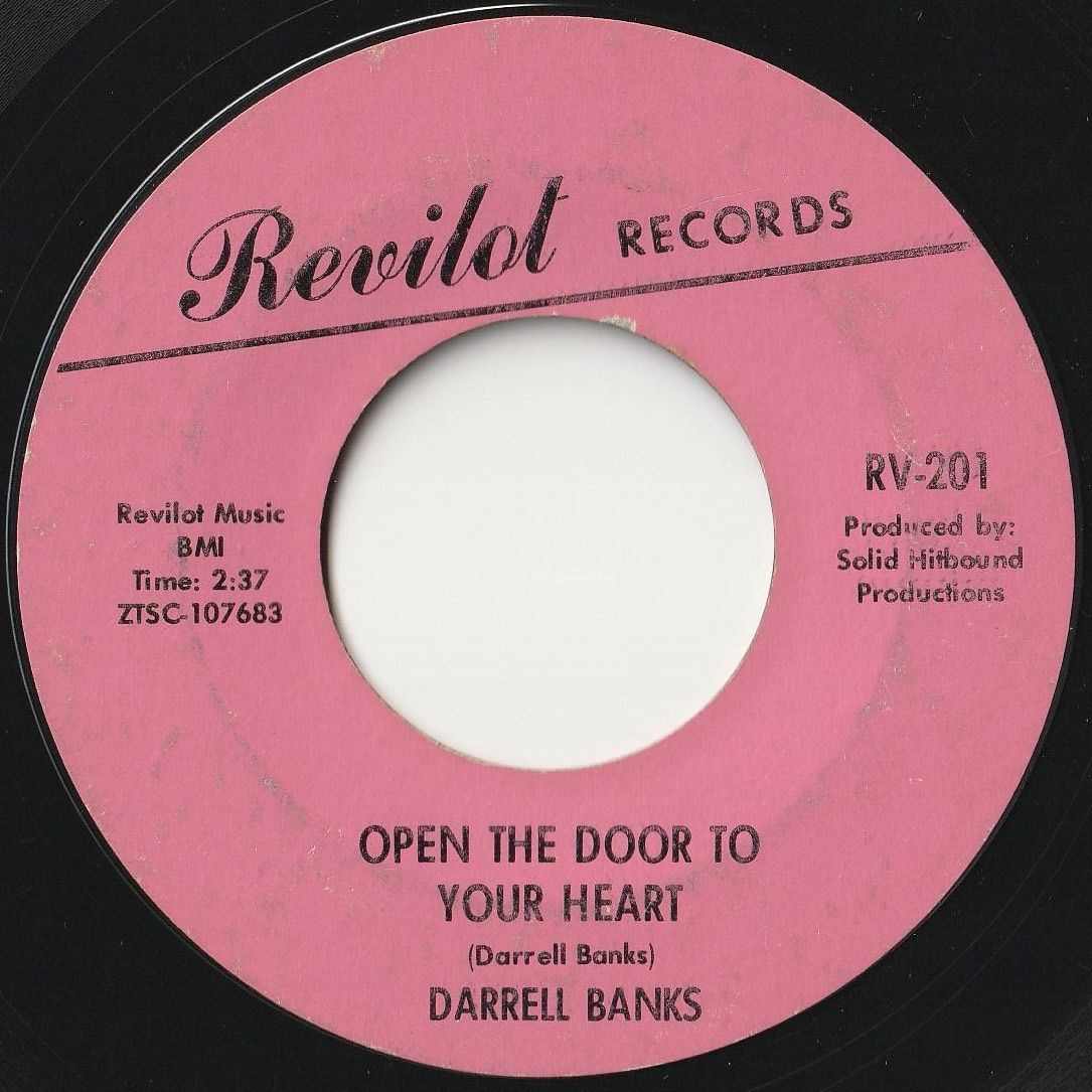 Darrell Banks Open The Door To Your Heart / Our Love (Is In The Pocket ...