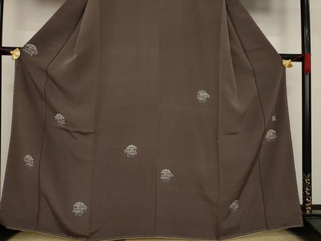 平和屋着物○糸目友禅 滝沢晃 訪問着 松文 正絹 逸品 AAAY9778ck