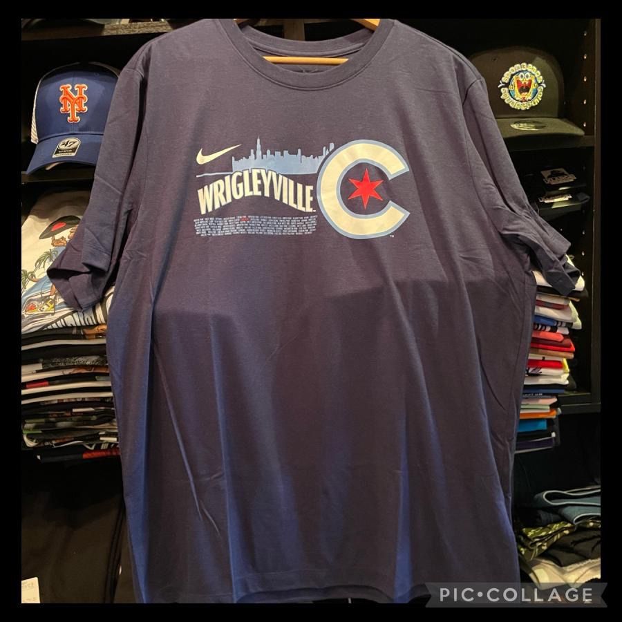 NIKE / ナイキ MLB CUBS シカゴ・カブス 半袖Tシャツ メンズ シティ コネクト2 TRI BLEND NJFD-44B-EJ ...