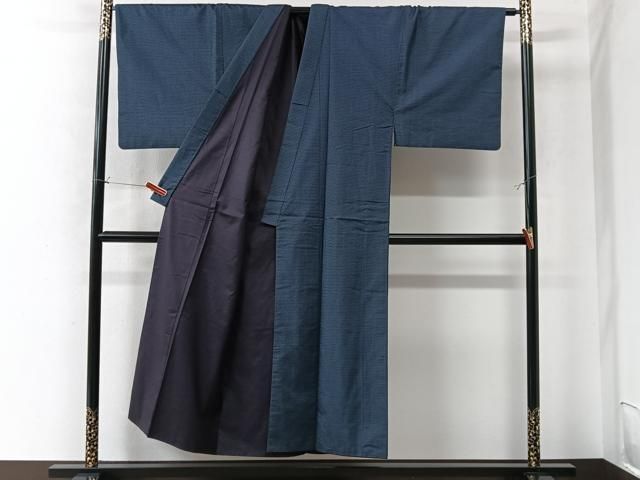 平和屋着物□男性 本場大島紬 アンサンブル 100亀甲 総詰め 正絹 逸品