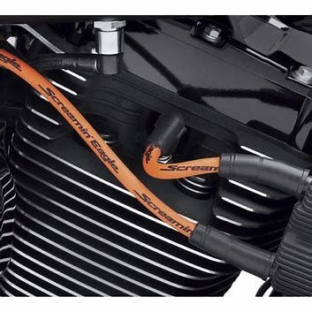 在庫品特価！M8ソフテイル用スクリ―ミンイーグル 10MM ファットプラグワイヤー オレンジ - メルカリ