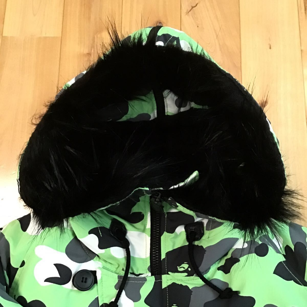 ファー付き ダウンジャケット Lサイズ FUR hoodie down jacket a ファー付き ダウンジャケット Lサイズ FUR hoodie down jacket a