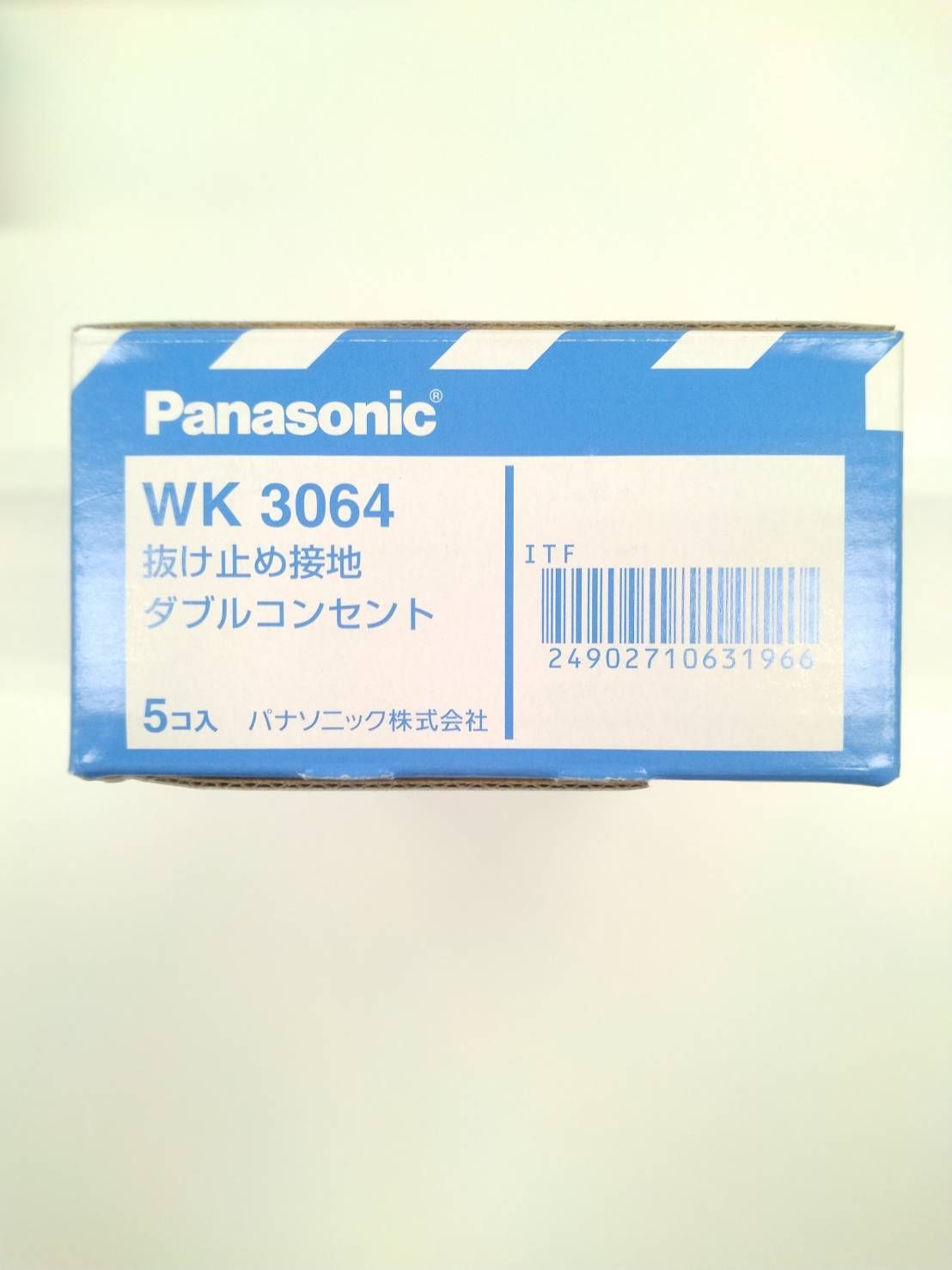 正規代理店購入 Panasonic 抜け止め接地ダブルコンセント WK3064 5個 - メルカリ