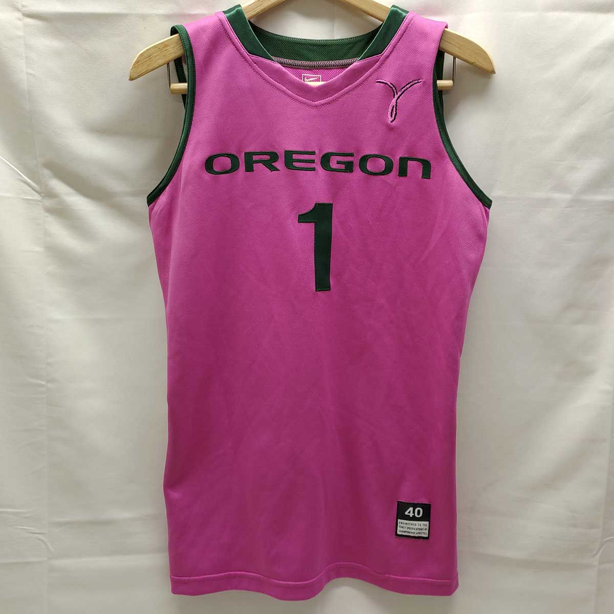 ナイキ オレゴン大学 Oregon Ducks #1 Taylor Lilley バスケットボール GAME ISSUED JERSEY ...