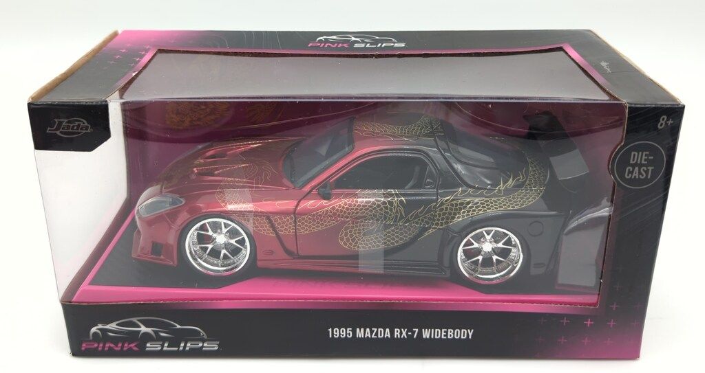 JadaTOYS 1/24 PINK SLIPS 1995 MAZDA RX-7 WIDEBODY(レッド/ブラック) - メルカリ