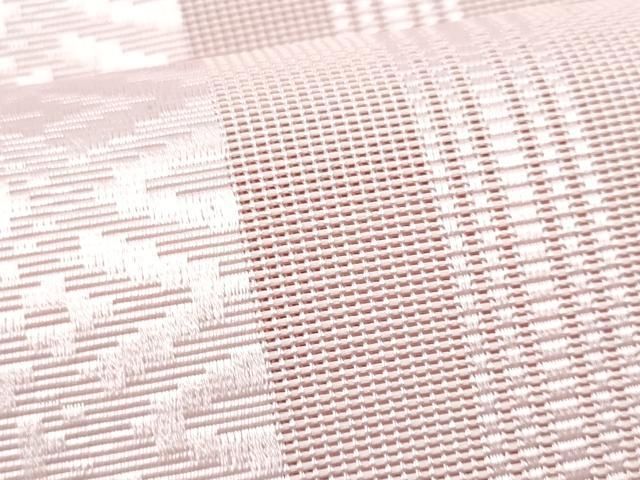 平和屋着物＊夏物 本場筑前博多織 八寸名古屋帯 紗献上 正絹 逸品