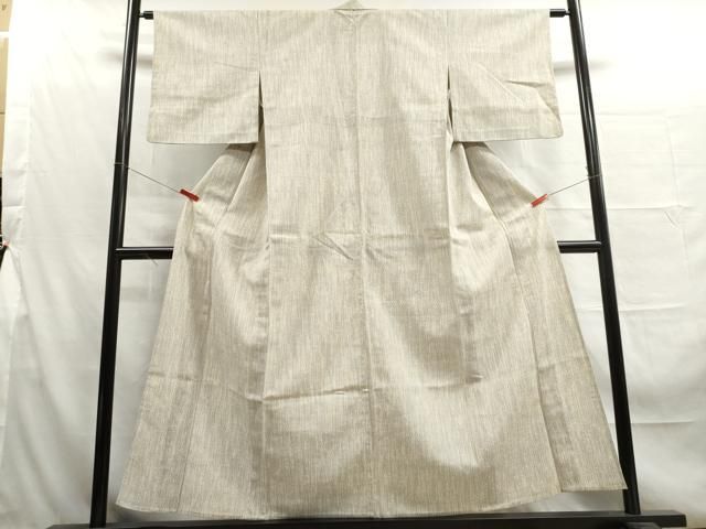 平和屋着物▽本塩沢 単衣 吉祥花文 正絹 逸品 CAAV3779dy