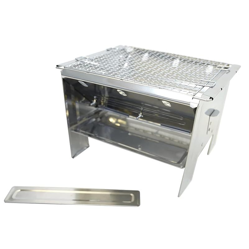 尾上製作所(ONOE) フォールディングBBQコンロII F-2527-II [水洗いOK 焚き火台 キャンプ用品 BBQ コンロ グリル バーベキュー 七輪] - メルカリ