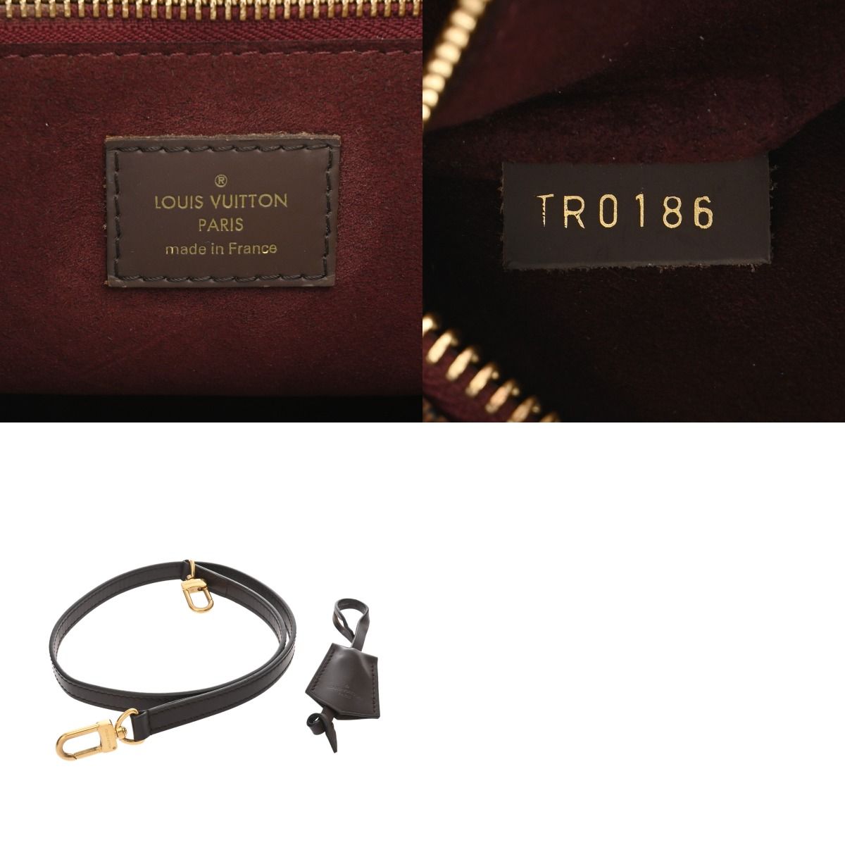 ルイヴィトン ダミエ ブロンプトン 2way ブラウン N41582 ユニセックス