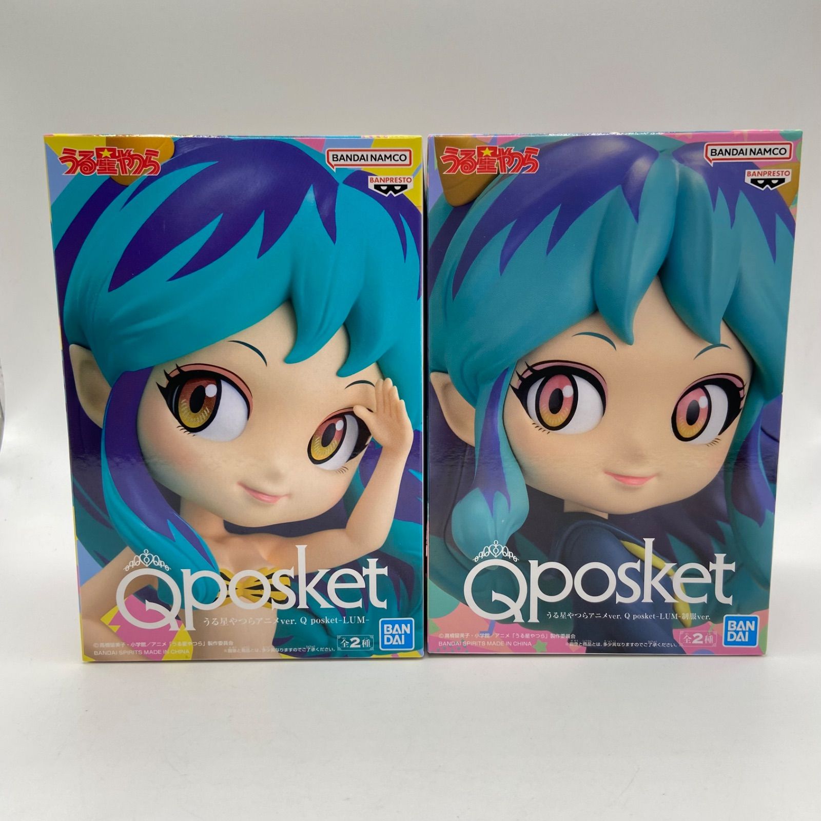 未開封 うる星やつら 2点セット Qposket LUMラム A LUMラム制服ver. A プライズ フィギュア バンダイ バンダイナムコ バンプレスト - メルカリ