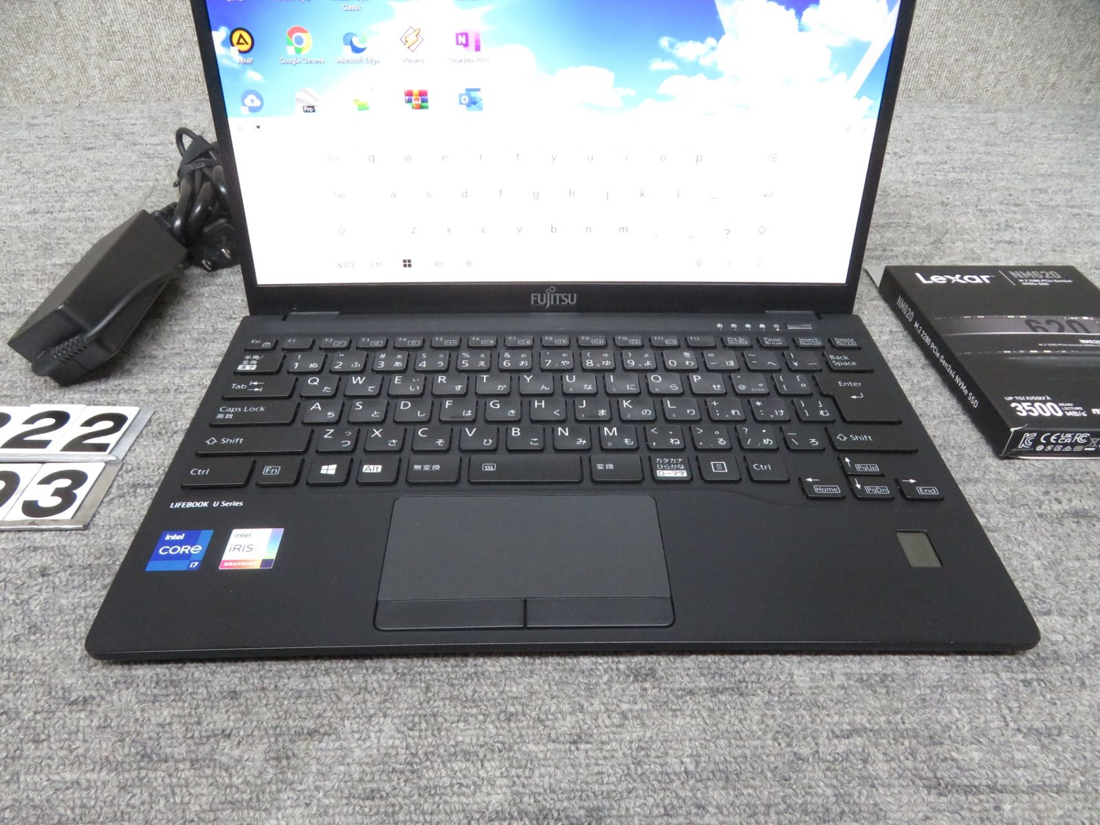 【第11世代 高速処理、タッチパネル】 FUJITSU LIFEBOOK U9311/F / 13.3型/ 高性能 Core i7 ...