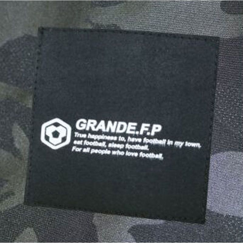 GRANDE.F.P(グランデエフピー) HEXAGON EMBOSSED ACTIVE SHELL HOOD ZIP JK フットサル ジャケット (gfph20506-0909) GRANDE.F.P(グランデエフピー) HEXAGON EMBOSSED ACTIVE SHELL HOOD