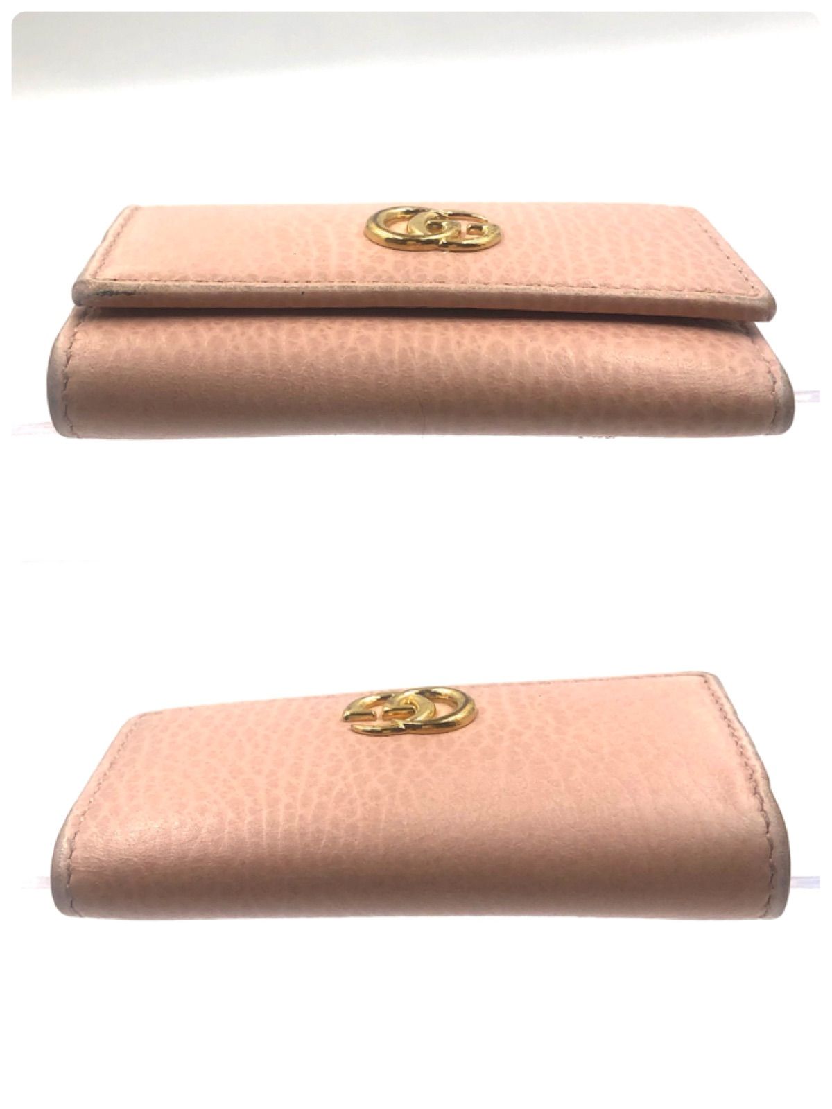 □良品□GUCCI グッチ GGマーモント 6連キーケース レザー 本革 □良品□GUCCI グッチ GGマーモント 6連キーケース レザー 本革