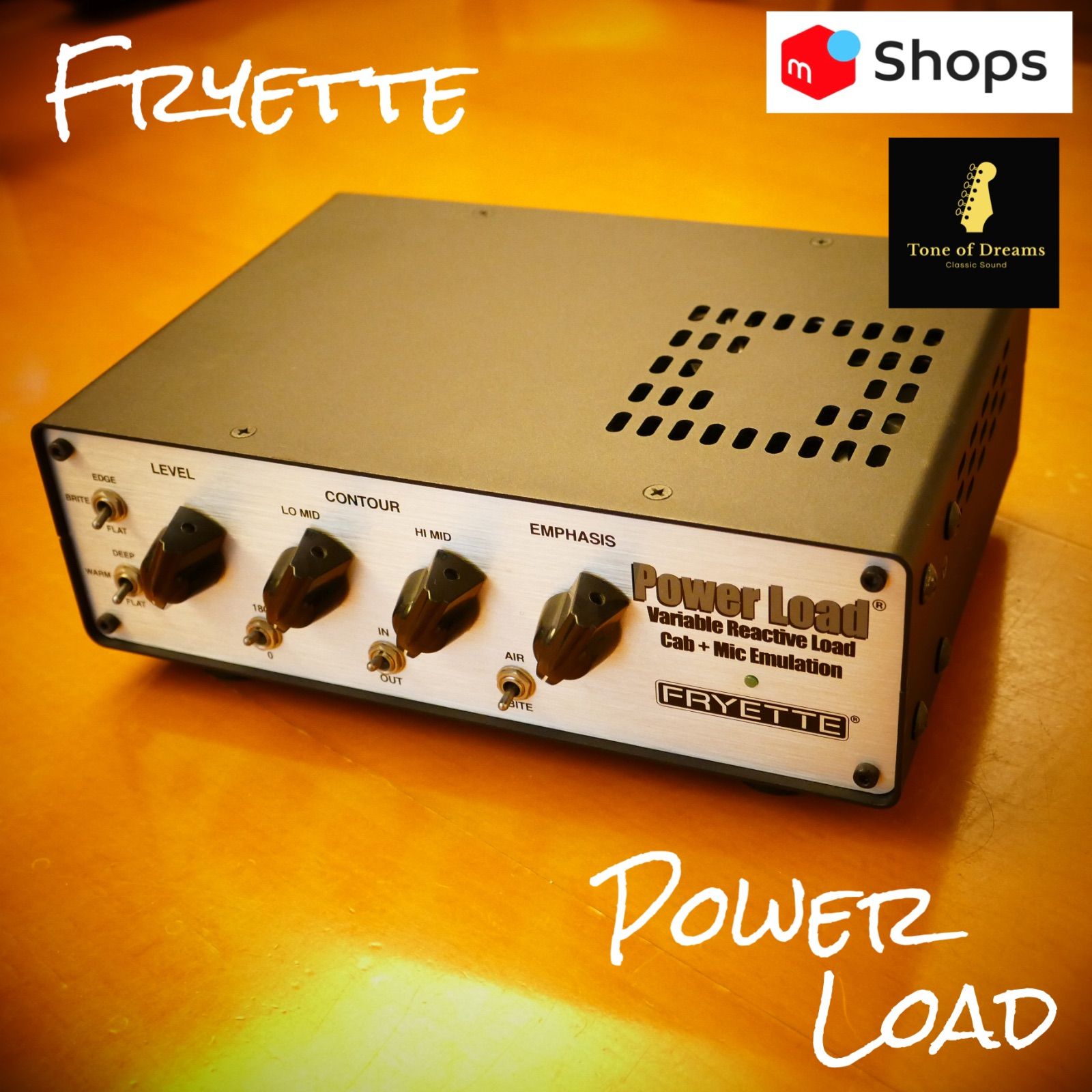 【タイムセール10% OFF：Fryette】PL-1 Power Load Variable Reactive Load - メルカリ