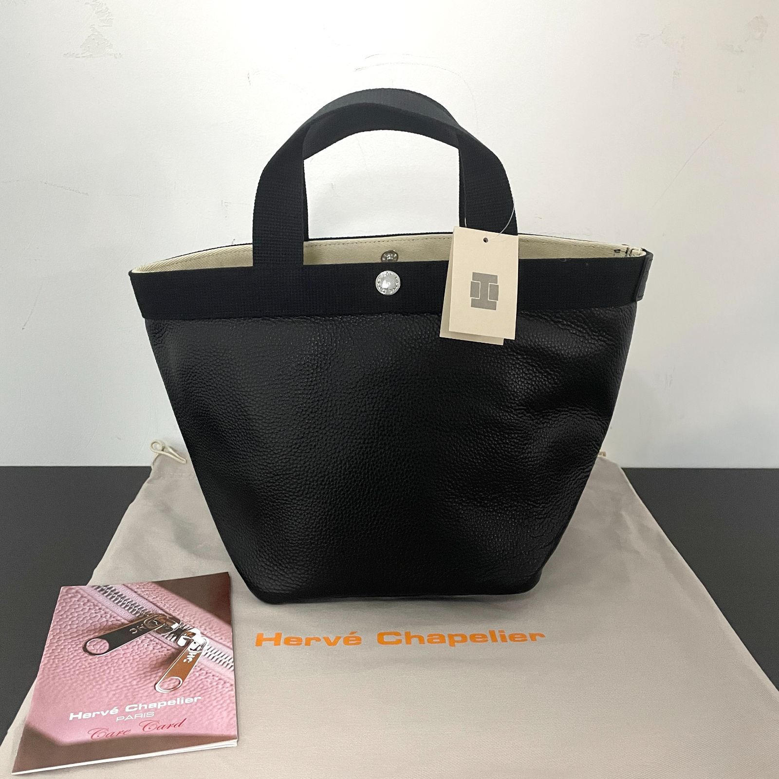 Herve Chapelier エルベシャプリエ 707GP 舟型 ノワール 大容量 24時間以内に送ります 匿名配送 - メルカリ