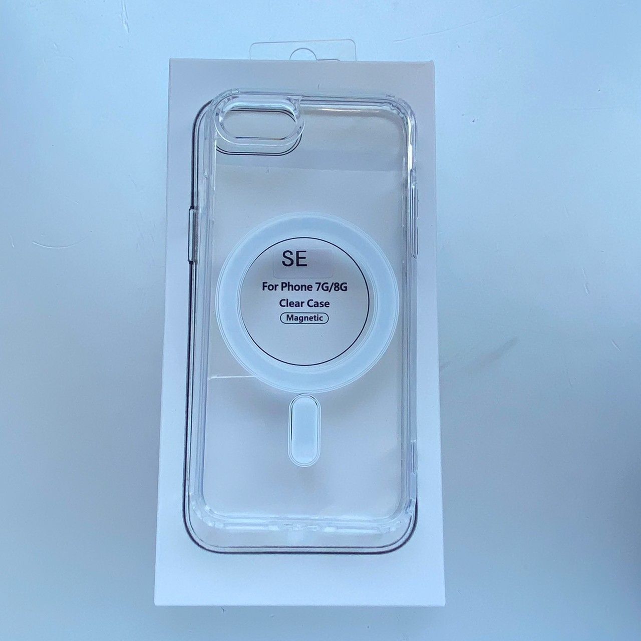 iPhone マグセーフ MagSafe クリア ケース TPU 最安値 iPhone7 iPhone8 iPhoneSE iPhone12 iPhone12Pro ...