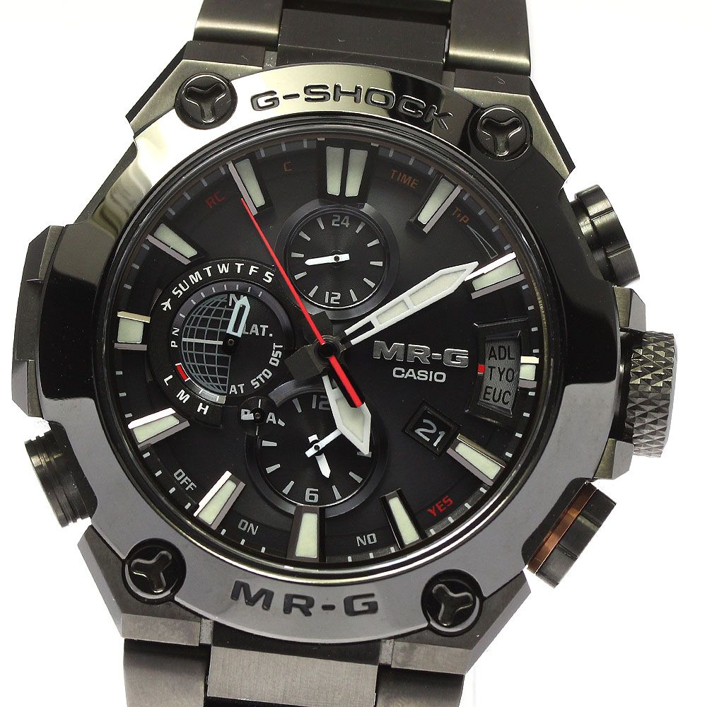 カシオ CASIO MRG-G2000CB-1AJR G-ショック MR-G 黒備え Bluetooth ソーラー電波 メンズ良品箱・保証書 ...