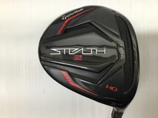 【中古】 テーラーメイド STEALTH2 HD 3W フェアウェイウッド FW TENSEI RED TM50(STEALTH FW) (フレックスS) メンズ 男性用 右利き 右用 C ...