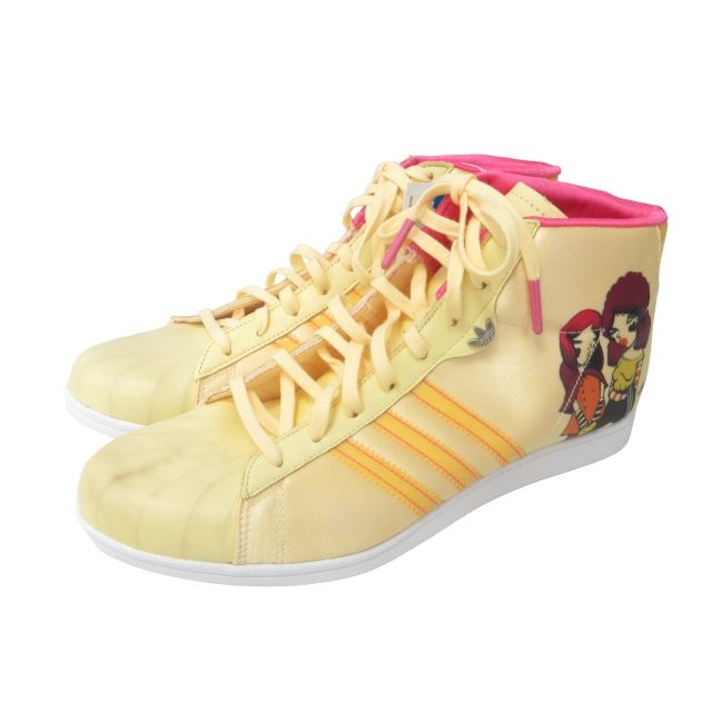 アディダスオリジナルス adidas originals × FAFI タグ付 PRO MODEL SLEEK 011171 スニーカー ...