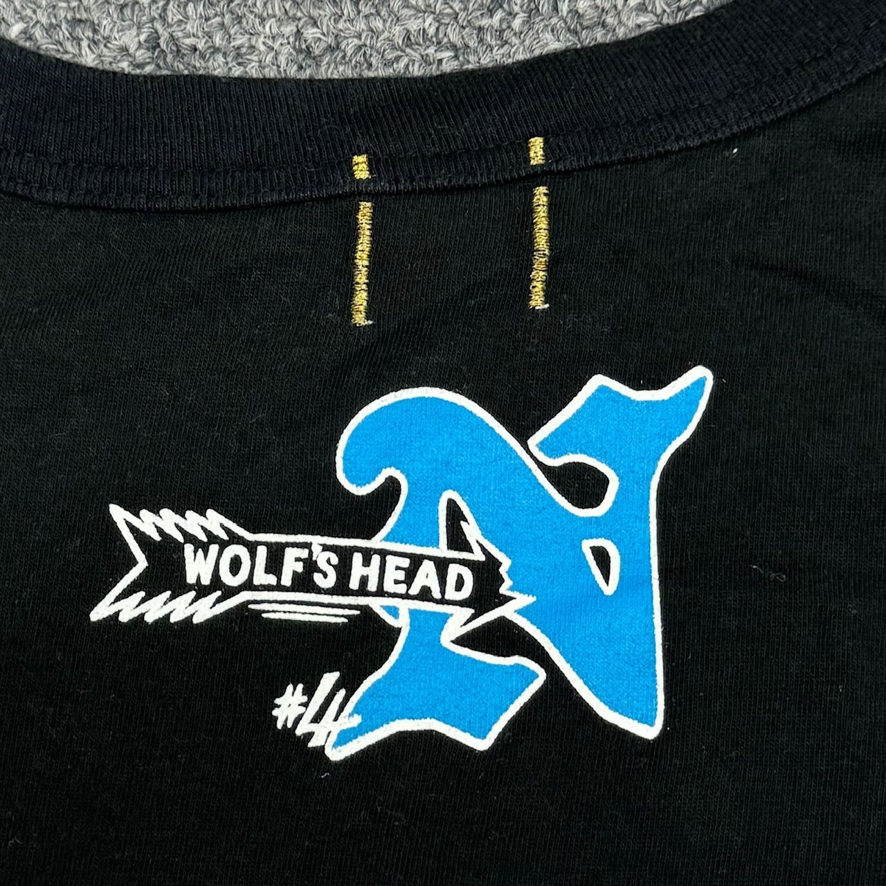 WOLF'S HEAD × 永瀬正敏 × SHANTii コラボ プリント Tシャツ WOLF'S HEAD × 永瀬正敏 × SHANTii コラボ プリント Tシャツ
