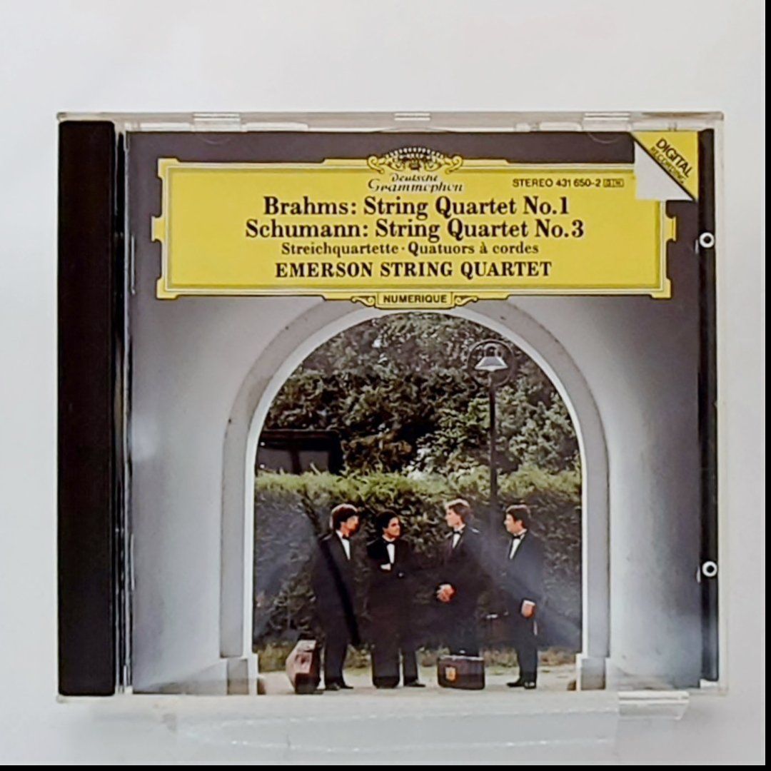 輸入盤★BRAHMS SCHUMANN CD(SEALED)STRING QUARTETS 1&3 / String Quartet 1 /String Quartet 3 クラシック ...