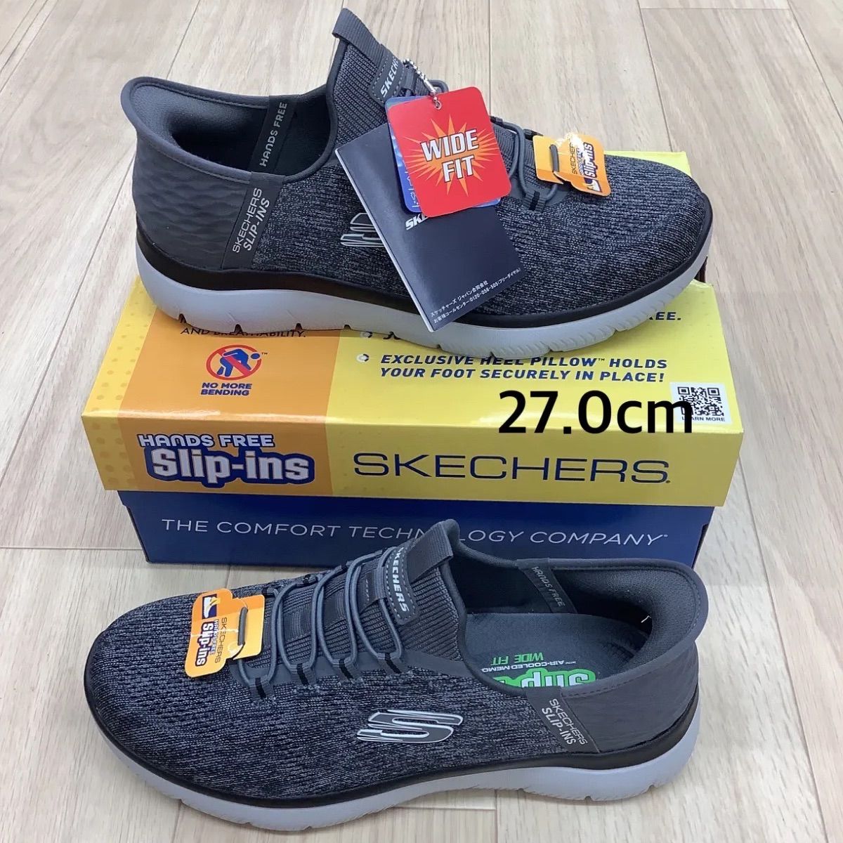 SKECHERS 232469W Slip-ins 27.0cm 新品未使用 - メルカリ